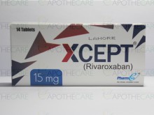 Xcept Tab 15mg 14's