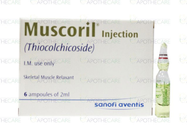 Muscoril Inj 4mg 6Ampx2ml