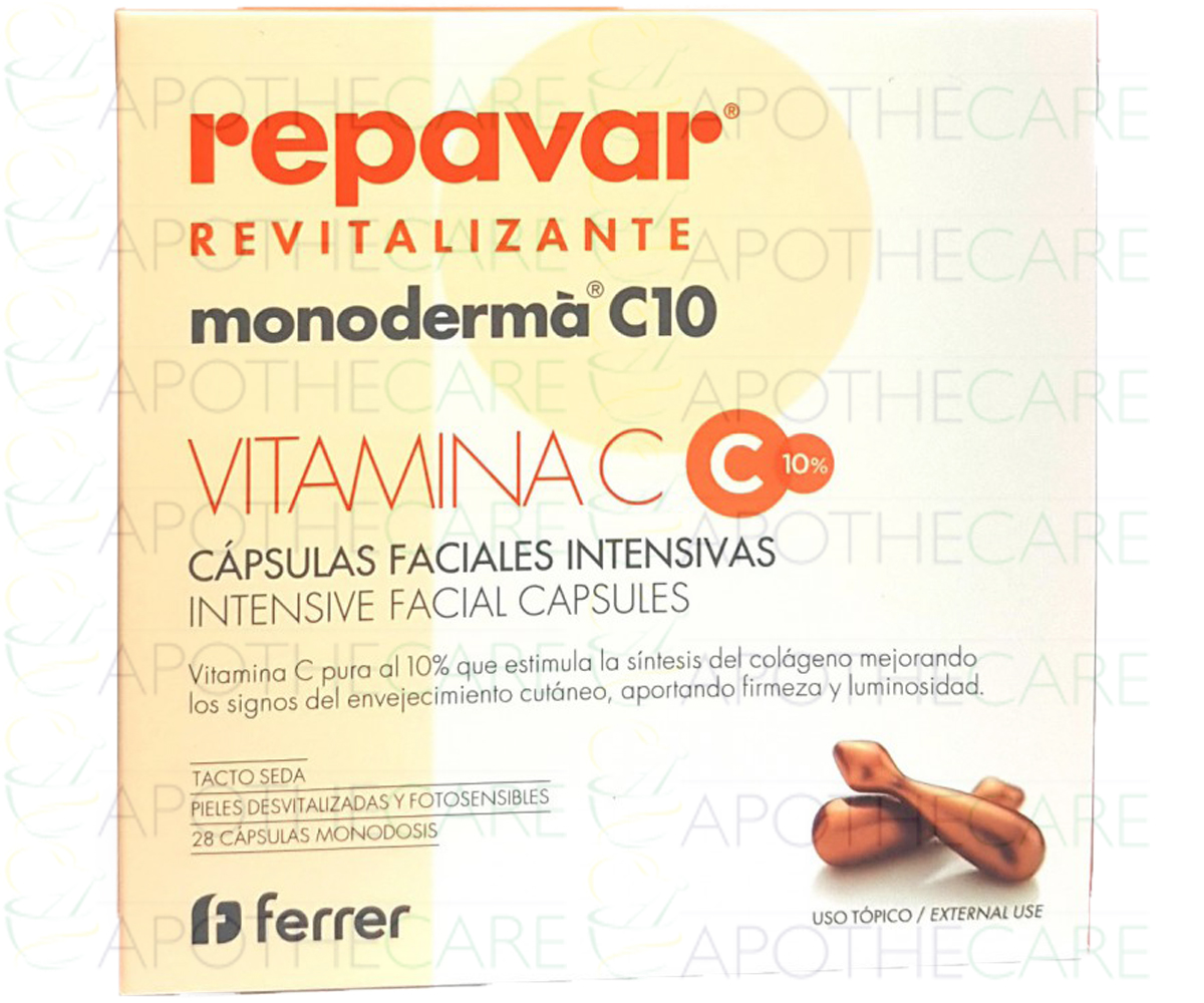 Repavar Revitalizante Monoderma Cap 28's