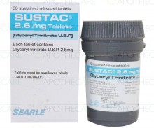 Sustac Tab 2.6mg 10's