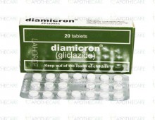 Diamicron Tab 80mg 20's