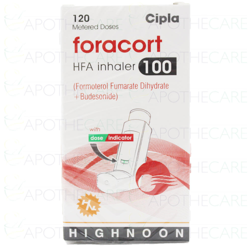 Foracort Inh 6mcg/100mcg 1's