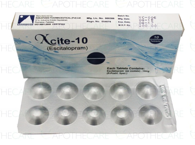 Xcite Tab 10mg 10's