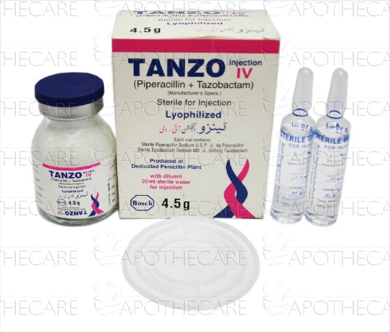 Tanzo Inj 4.5gm 1Vial