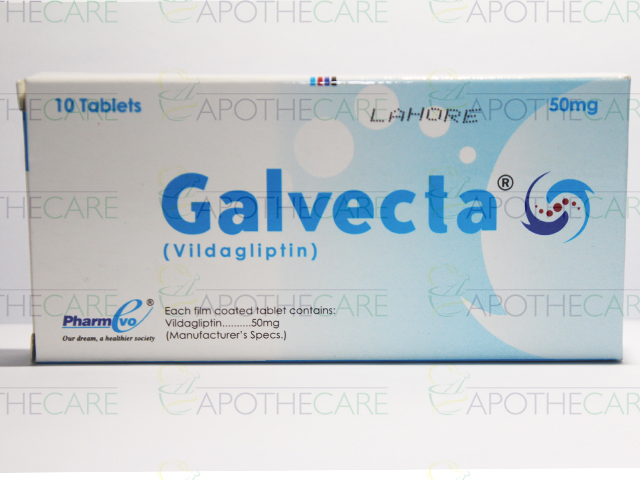 Galvecta Tab 50mg 10's