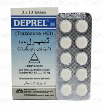 Deprel Tab 100mg 3x10's