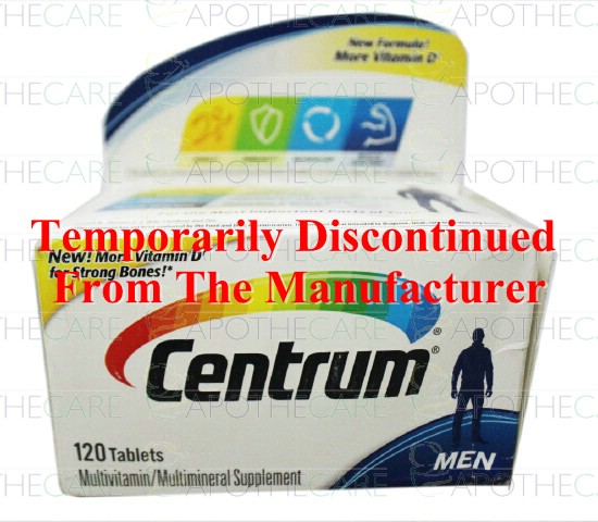 Centrum Multivitamin Tab (Men) 120's