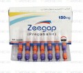 Zeegap Cap 25mg 14's