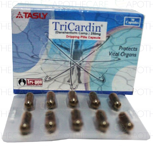 Tricardin Cap 30's