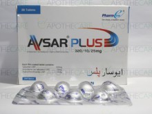 Avsar Plus Tab 320mg/10mg/25mg 28's
