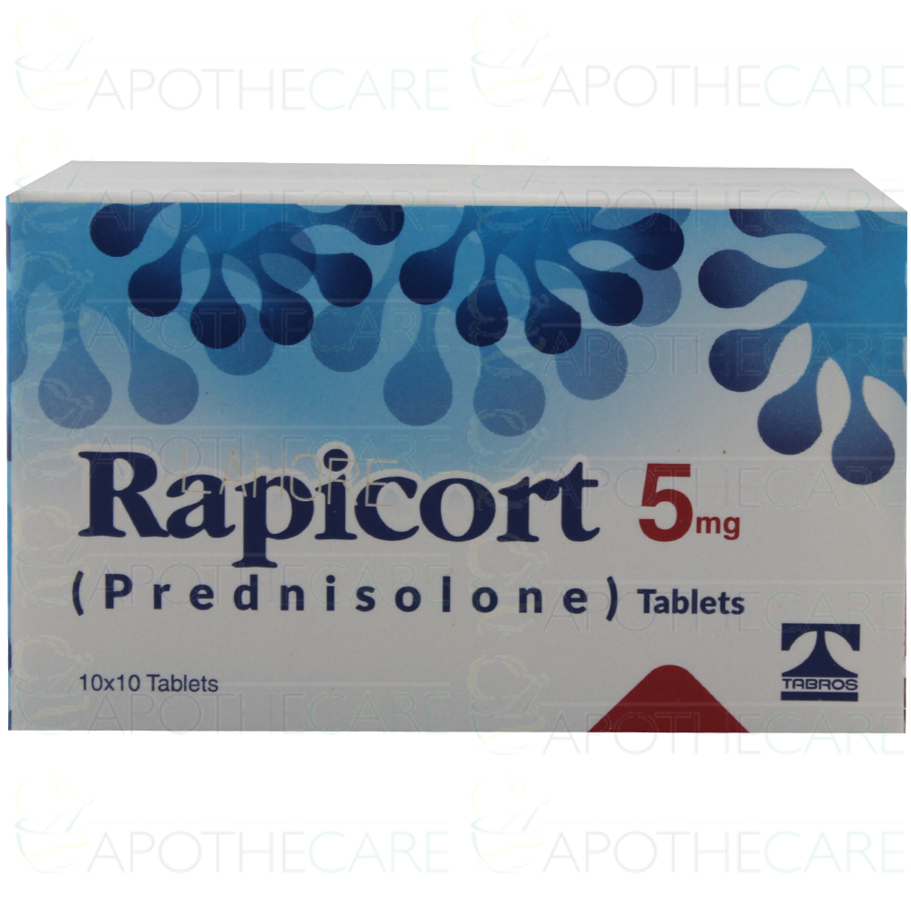 Rapicort 5mg Tab 10's
