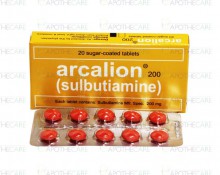 Arcalion Tab 200mg 20's