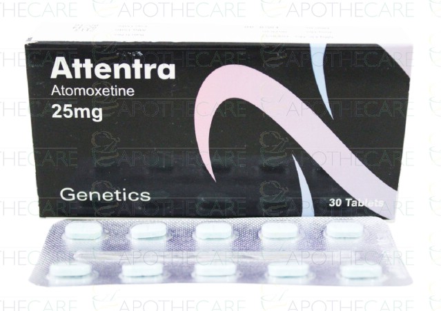 Attentra Tab 25mg 30's