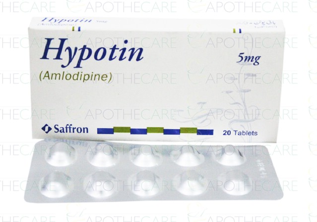 Hypotin Tab 5mg 2x10's
