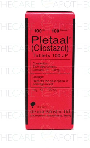 Pletaal Tab 100mg 10's