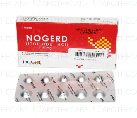 Nogerd Tab 50mg 10's
