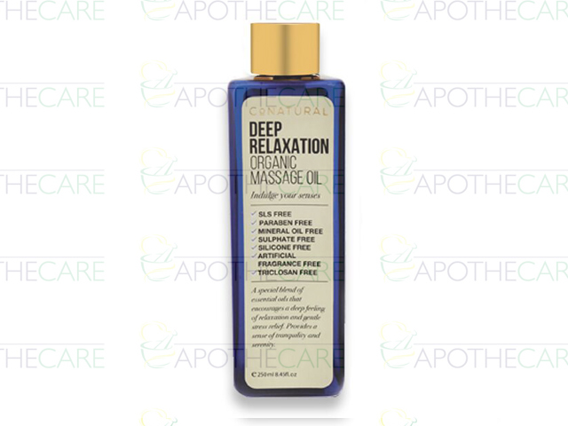 Deep Relexation Organic Massage Oil 250ml