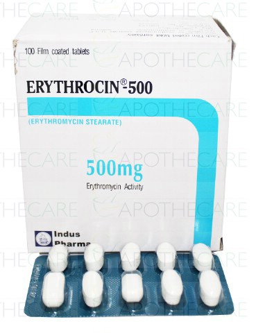 Erythrocin Tab 500mg 100's