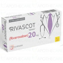 Rivascot Tab 20Mg 10's
