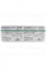 Glucophage Tab 500mg 10's