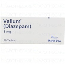 Valium Tab 5mg 30's