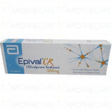 Epival CR Tab 500mg 5x10's