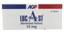 Lucast Tab 10mg 10's