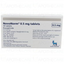Novonorm Tab 0.5mg 30's