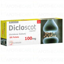 Dicloscot Cap 100Mg 30's