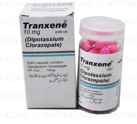 Tranxene Cap 10mg 3x10's