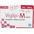 Viglip Tab 50mg 2x14's