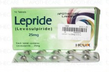Lepride Tab 25mg 10''s