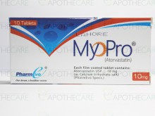 Myopro Tab 10mg 10's