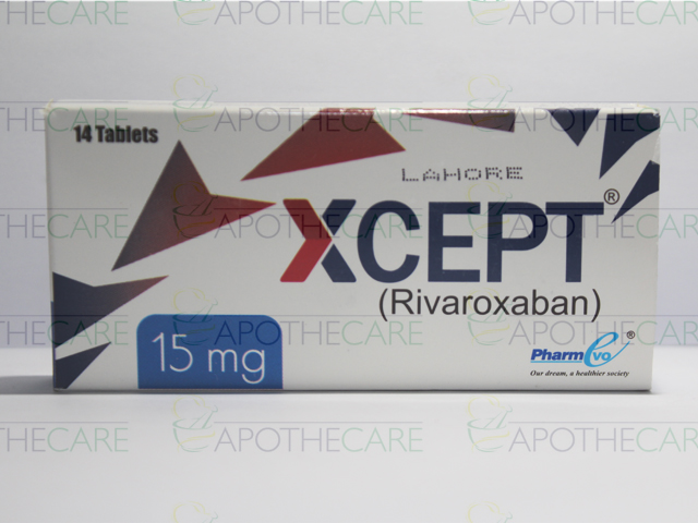 Xcept Tab 15mg 14's