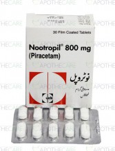 Nootropil Tab 800mg 30's