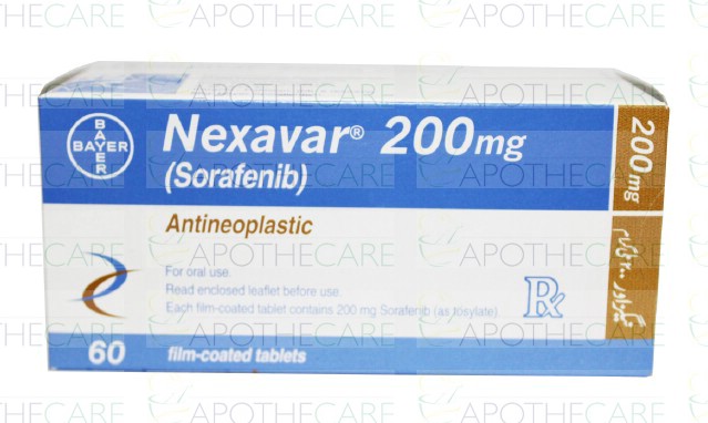 Nexavar Tab 200mg 6x10's