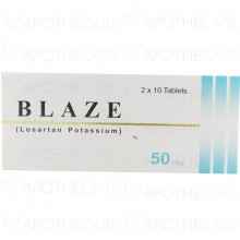 Blaze Tab 50mg 10's