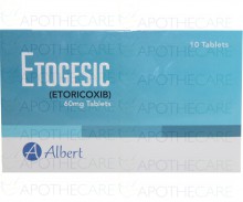 Etogesic Tab 60mg 1x10's