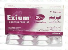 Ezium Cap 20mg 14's